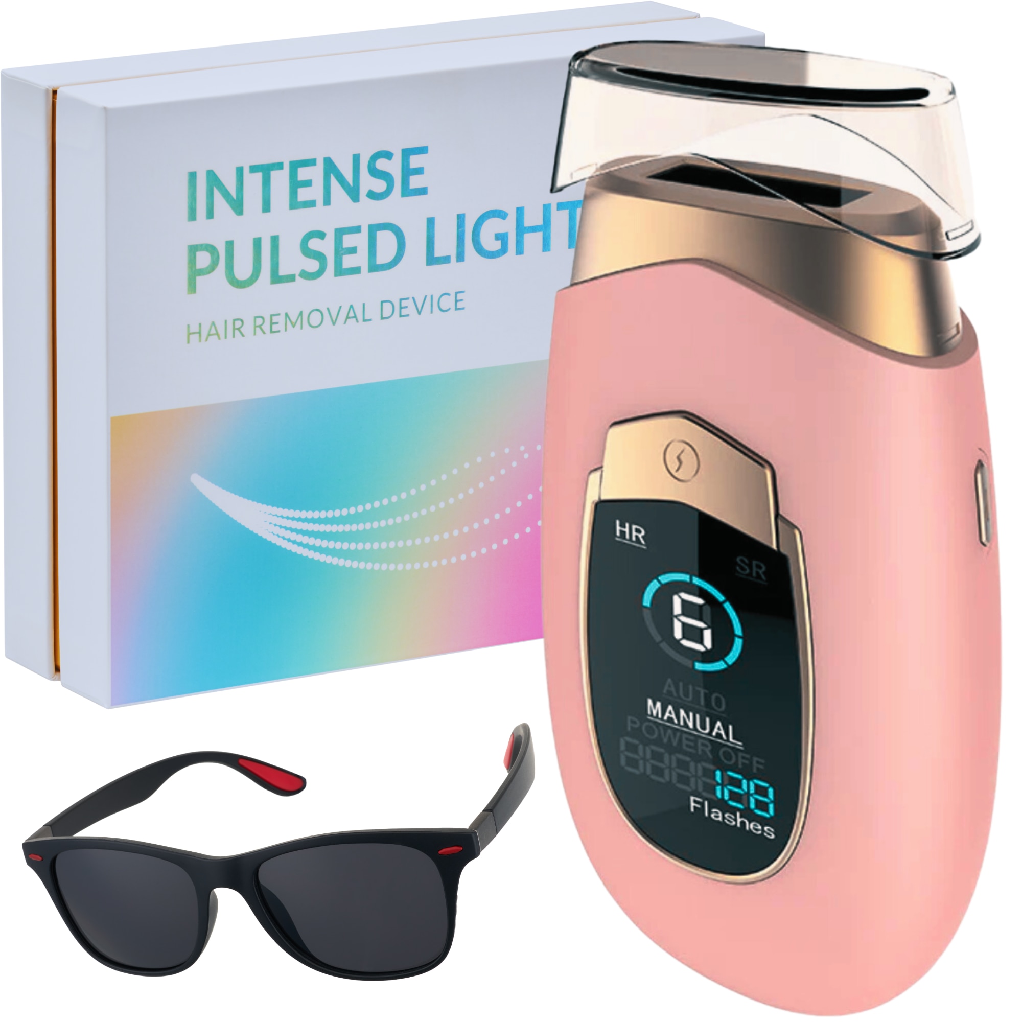 Epilator IPL Wingereich, tehnologie germana, 6 Nivele de Intensitate ...