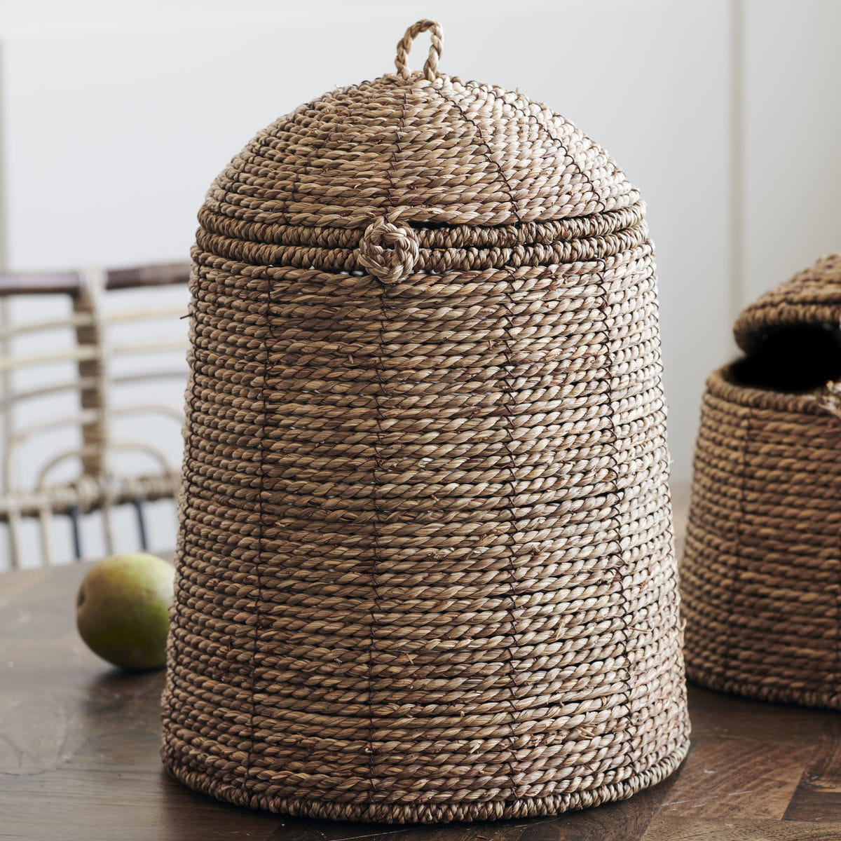 Cos cu capac universal model Rama, House Doctor, Paie, 34,5x28 cm ...