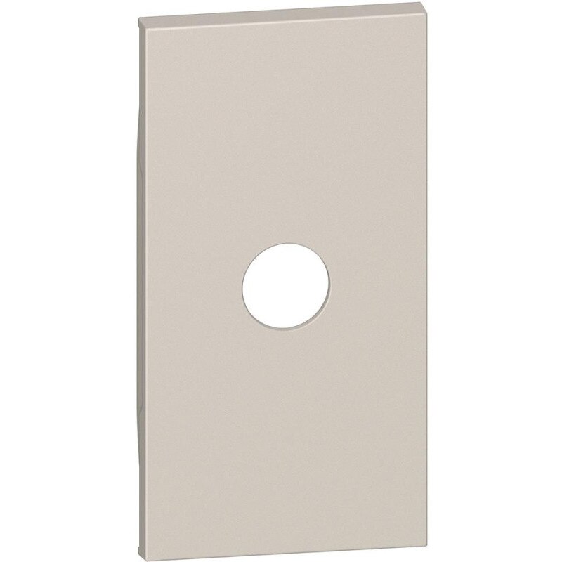 Placa priza TV, culoare nisip, 2 module, Bticino Living Now - eMAG.ro