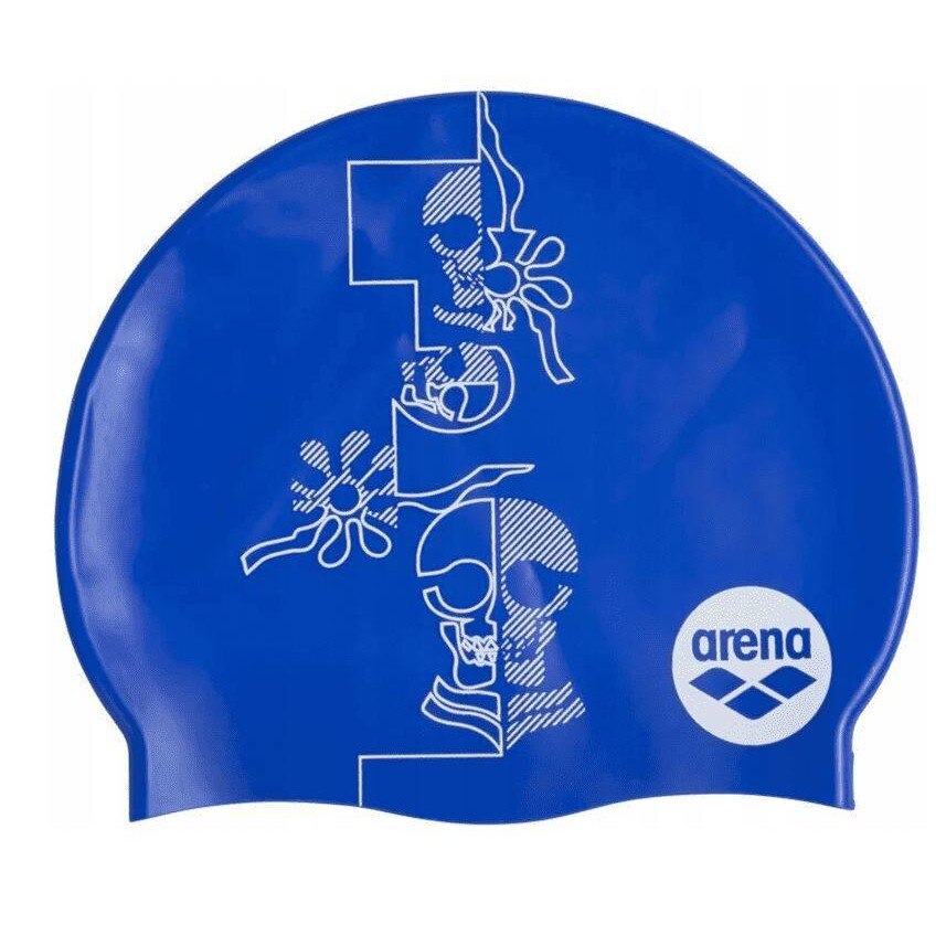 Casca inot, Arena, Silicon, Albastru, Universal - eMAG.ro