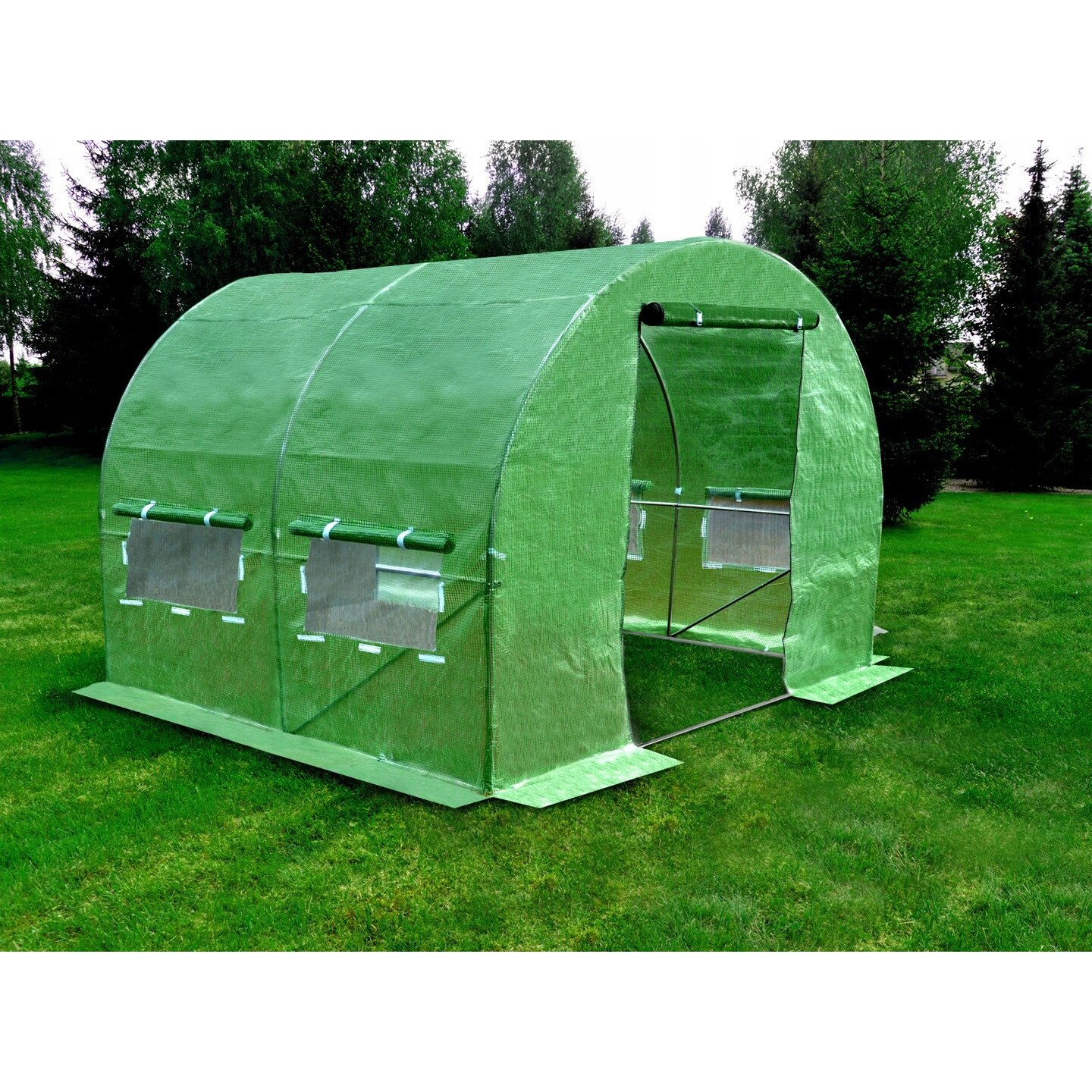 Solar gradina, Bluegarden, 4xfereasta, 2x2m, Verde - eMAG.ro