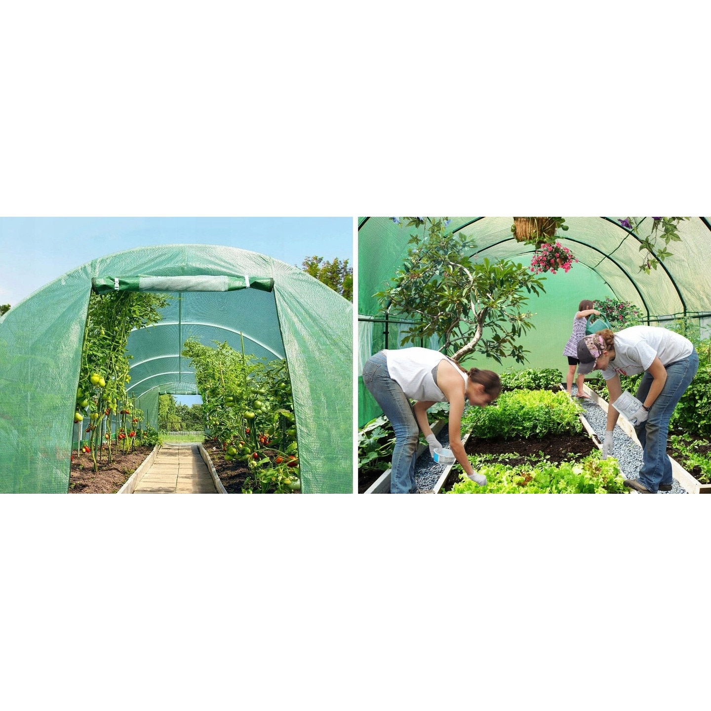 Sera gradina, Bluegarden, 2x3.5m, Verde - eMAG.ro