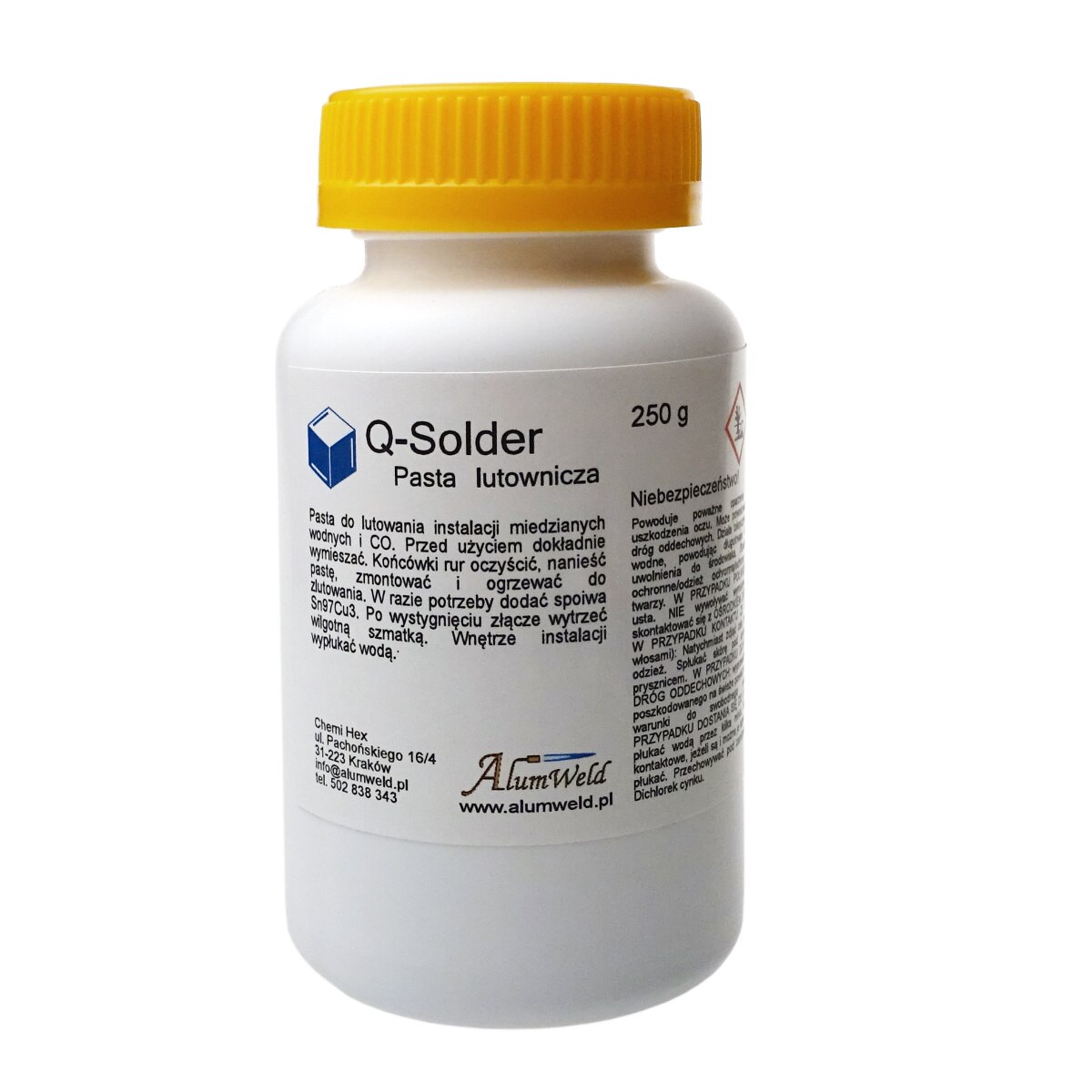 Pasta decapanta, AlumWeld, pentru instalatii de apa si CO, 250 g - eMAG.ro