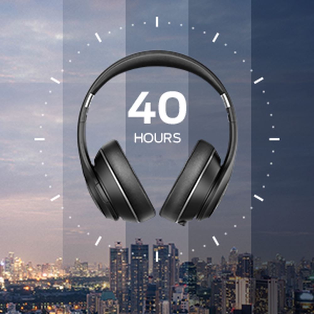 Casti Bluetooth Pliabile, Over Ear, Conectivitate Jack 3.5mm USB-C ...