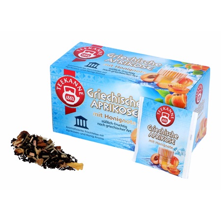 Ceai de fructe, Teekanne, Miere/Caise, Tip Pliculete, Natural, 45 g ...