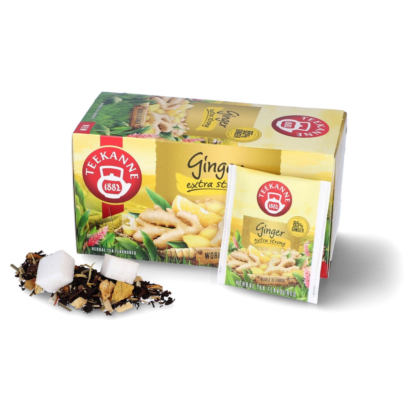 Ceai de plante, Teekanne, Ghimbir/Lamaie, Tip pliculete, Natural, 35 g ...