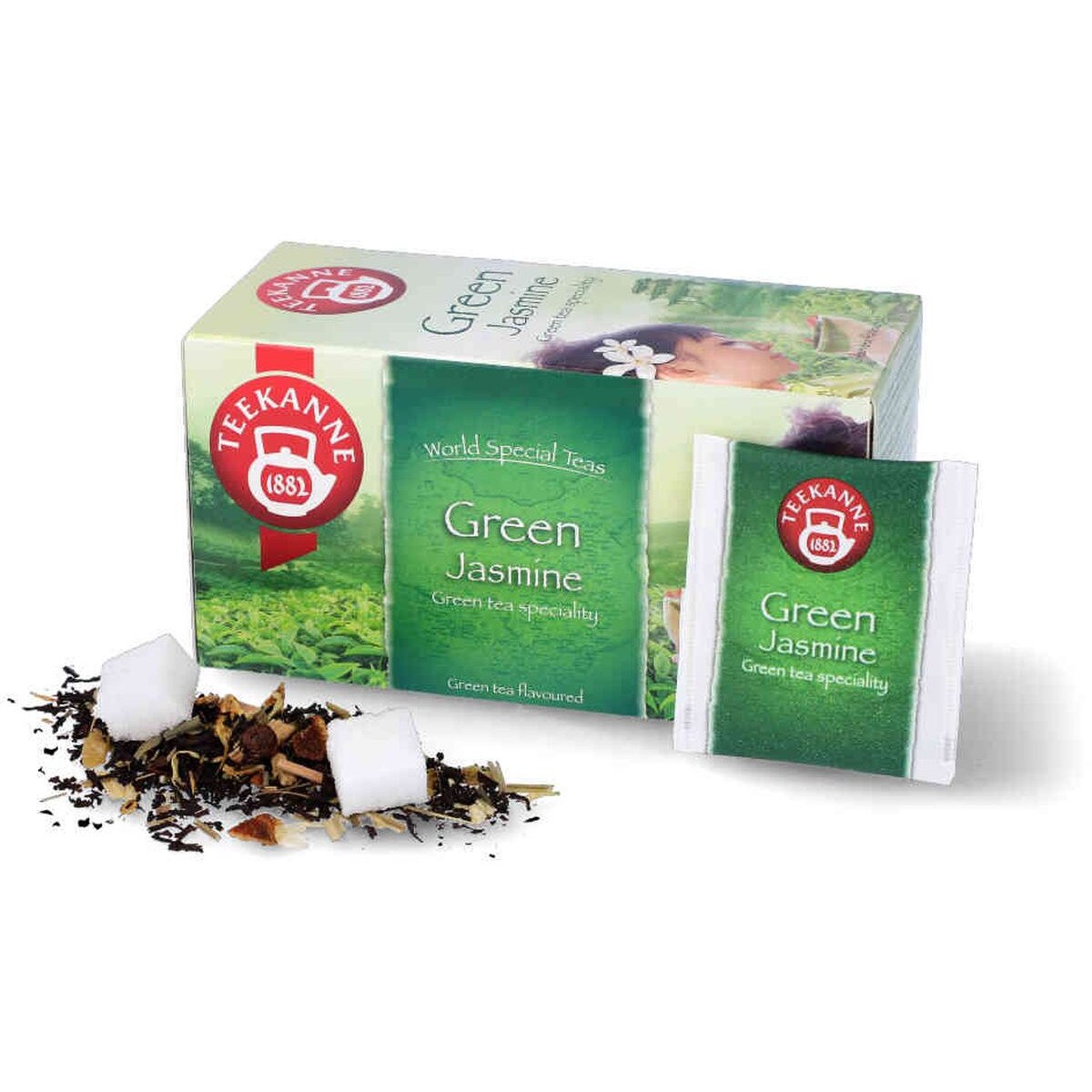 Ceai verde, Teekanne, Iasomie, Tip pliculete, Natural, 35 g - eMAG.ro