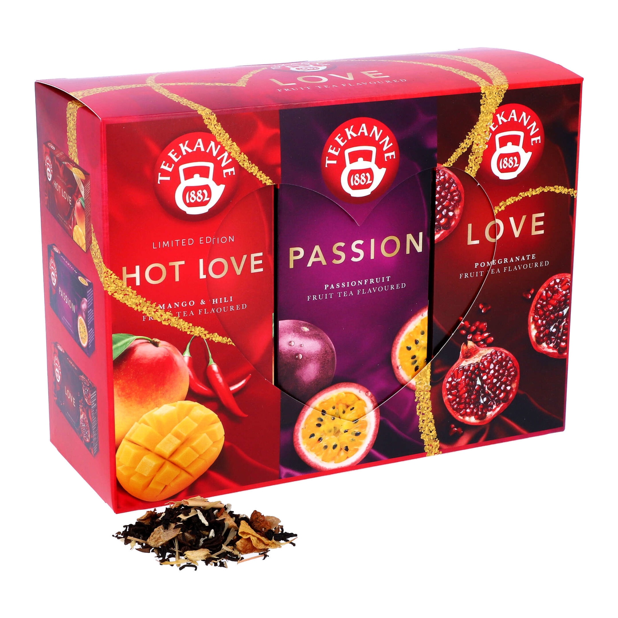 Set de ceai, Teekanne, Fructat, Mixt, Tip pliculete, 130 g - eMAG.ro