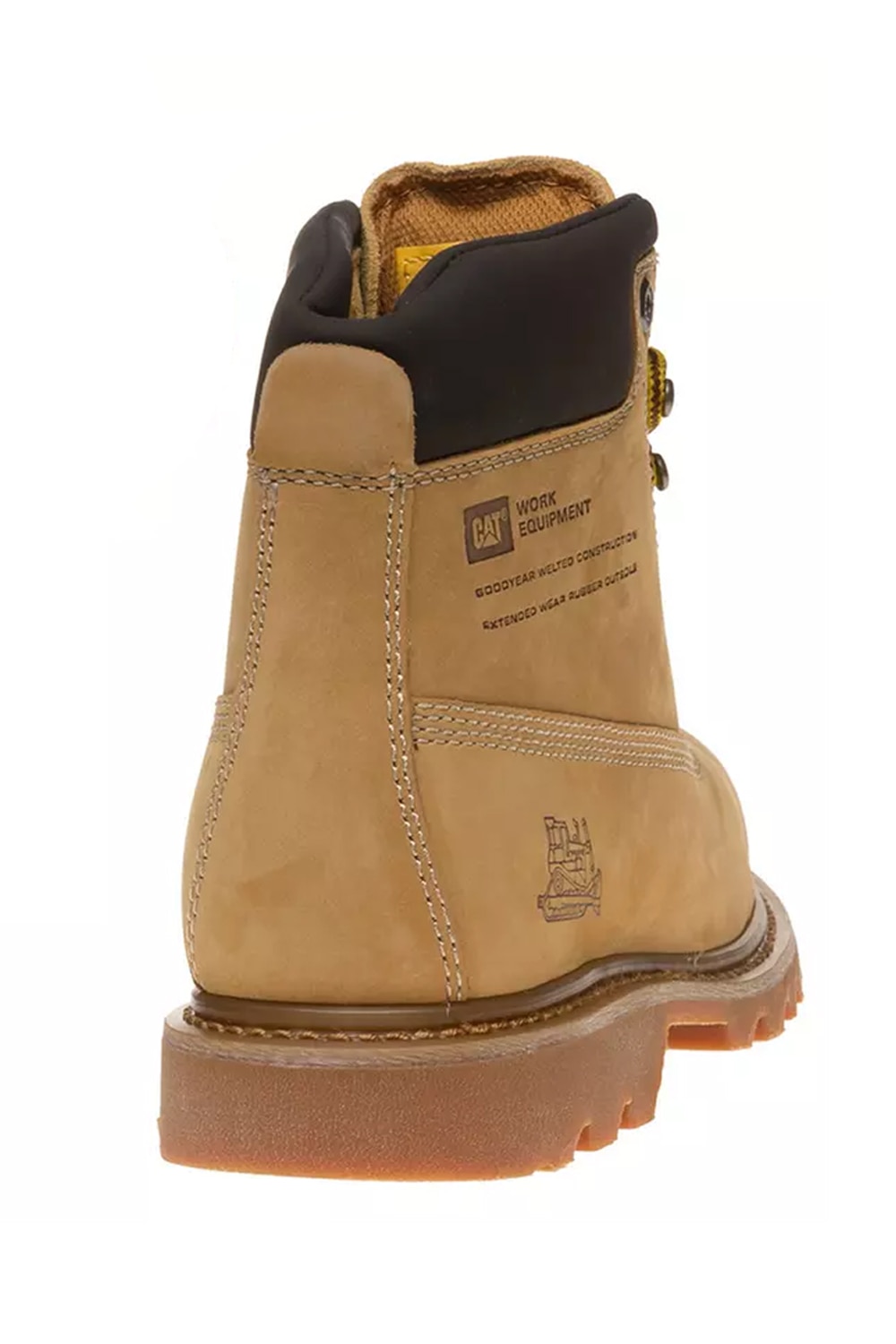 Ghete barbati, Caterpillar, Piele naturala, Maro, 43 EU - eMAG.ro