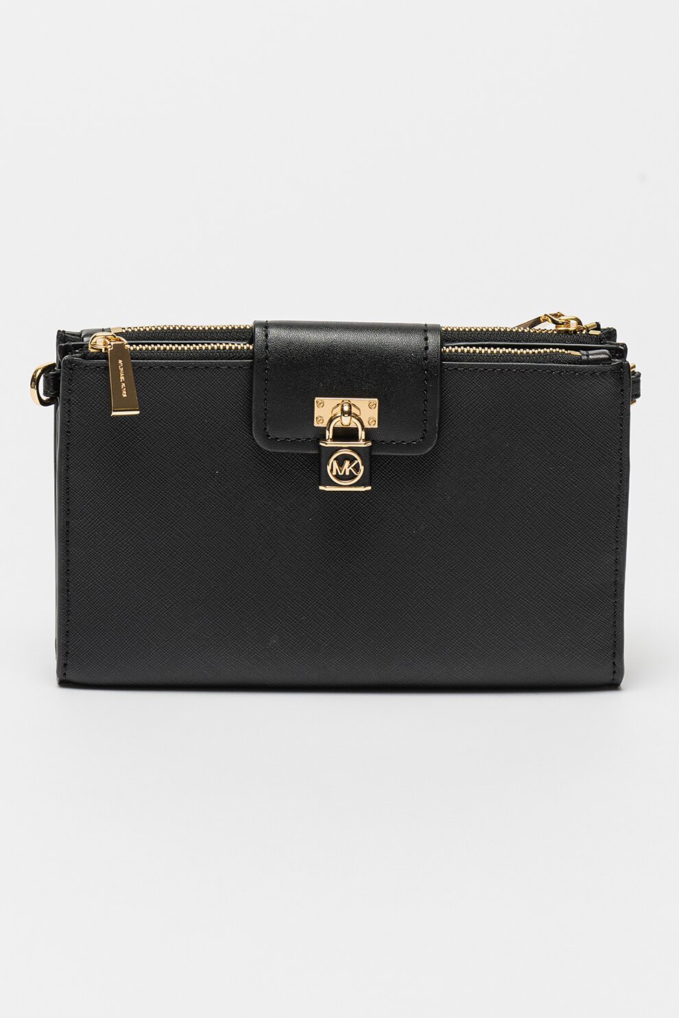 Michael Kors, Geanta crossbody din piele Ruby, Negru - eMAG.ro