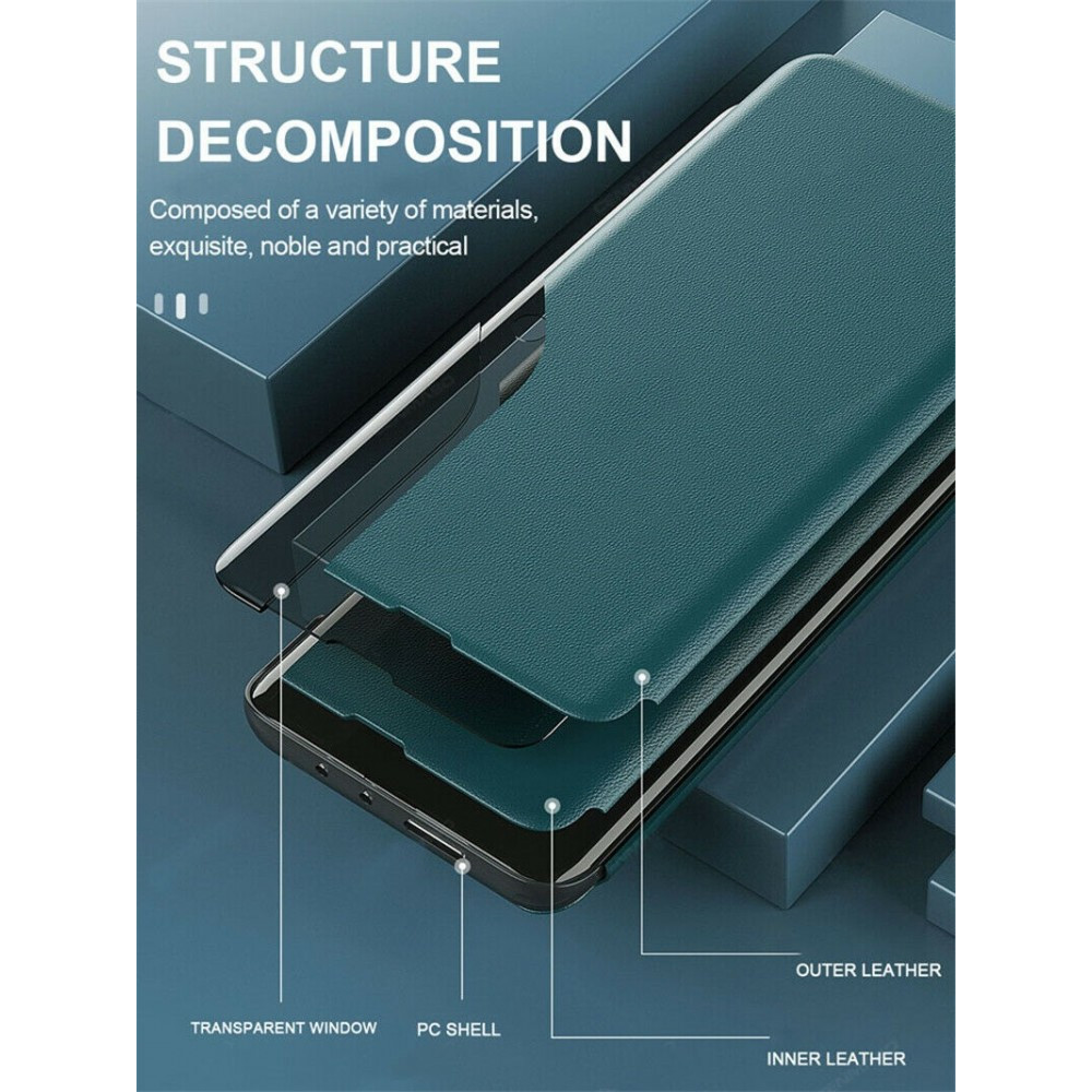 Samsung Galaxy A34 5G SM-A346B, Калъф със странично отваряне, стойка ...