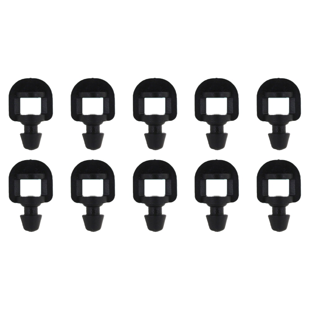 Set 10 duze pentru irigare, Plastic, Negru - eMAG.ro