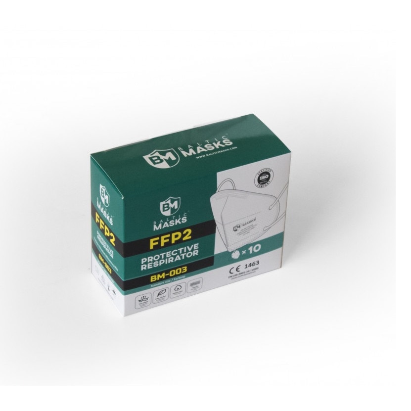 Set 50 masti protectie faciala, FFP2, 5 straturi, BFE ≥95% - eMAG.ro