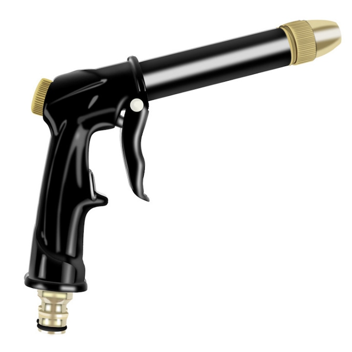 Pistol pulverizare, Multifunctional, Negru - eMAG.ro