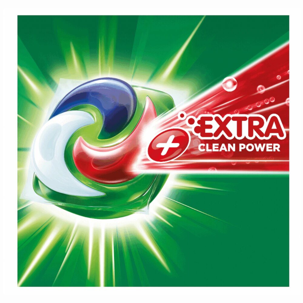 Ariel All in One PODS Mosószer kapszula + Extra Clean Power, 41 mosás ...