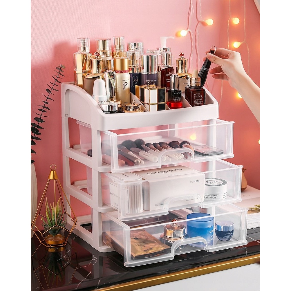 Organizator De Produse Cosmetice, Make-up, 27x23x17 cm, Plastic ...