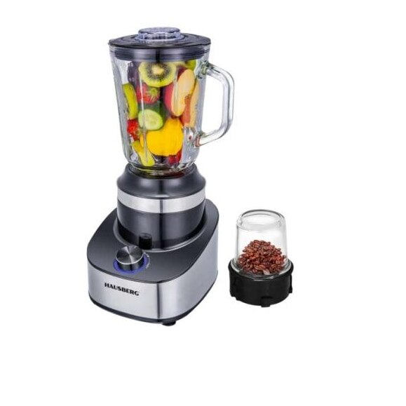 Блендер 2в1 CTO2022 HB-7765, 1.5L, 500W, 3 скорости, кафемелачка ...