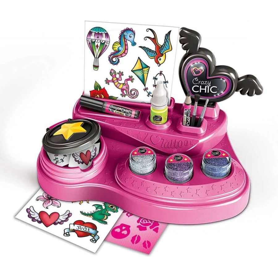 Set tatuaje temporare Crazy Chic Crazy Tattoo, 14 piese - eMAG.ro