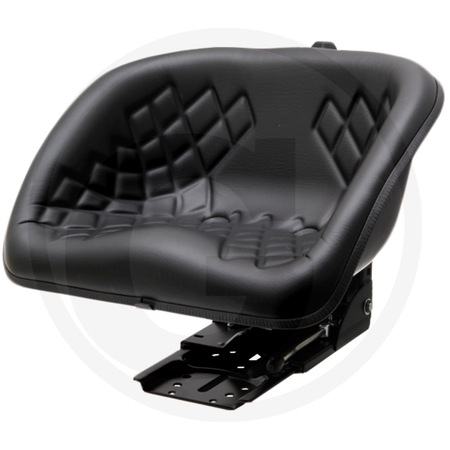 Scaun Tractor, Piele, Negru - eMAG.ro