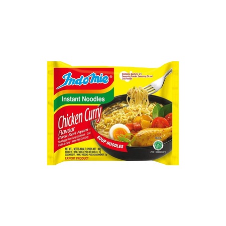 Supa instant cu aroma de pui, IndoMie, 80 g - eMAG.ro