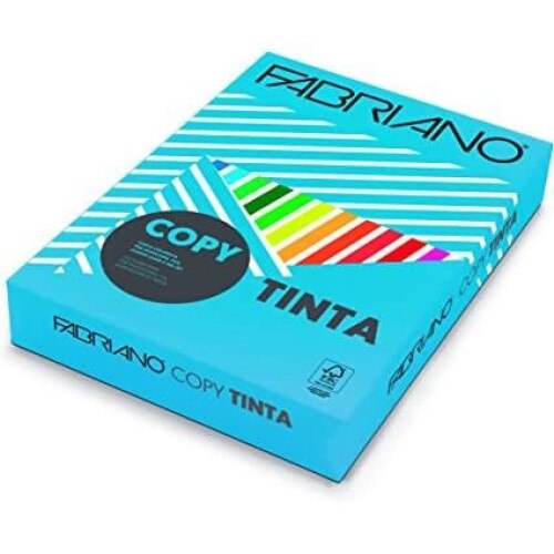Hartie color FABRIANO COPY TINTA A4, 80 gr, 500 coli/top, albastru ...