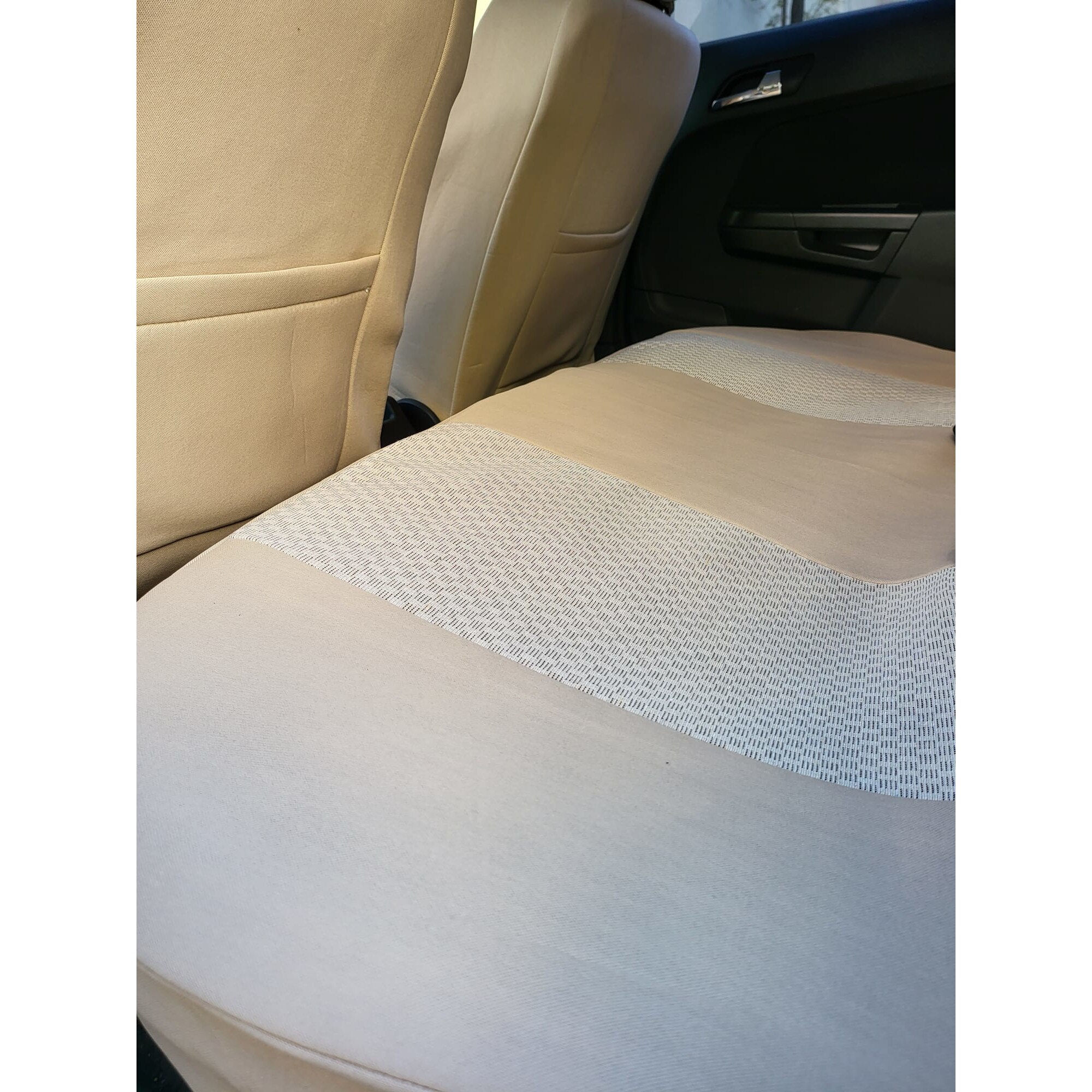 Set huse scaune auto universale bej city, 11 piese, Umbrella - eMAG.ro