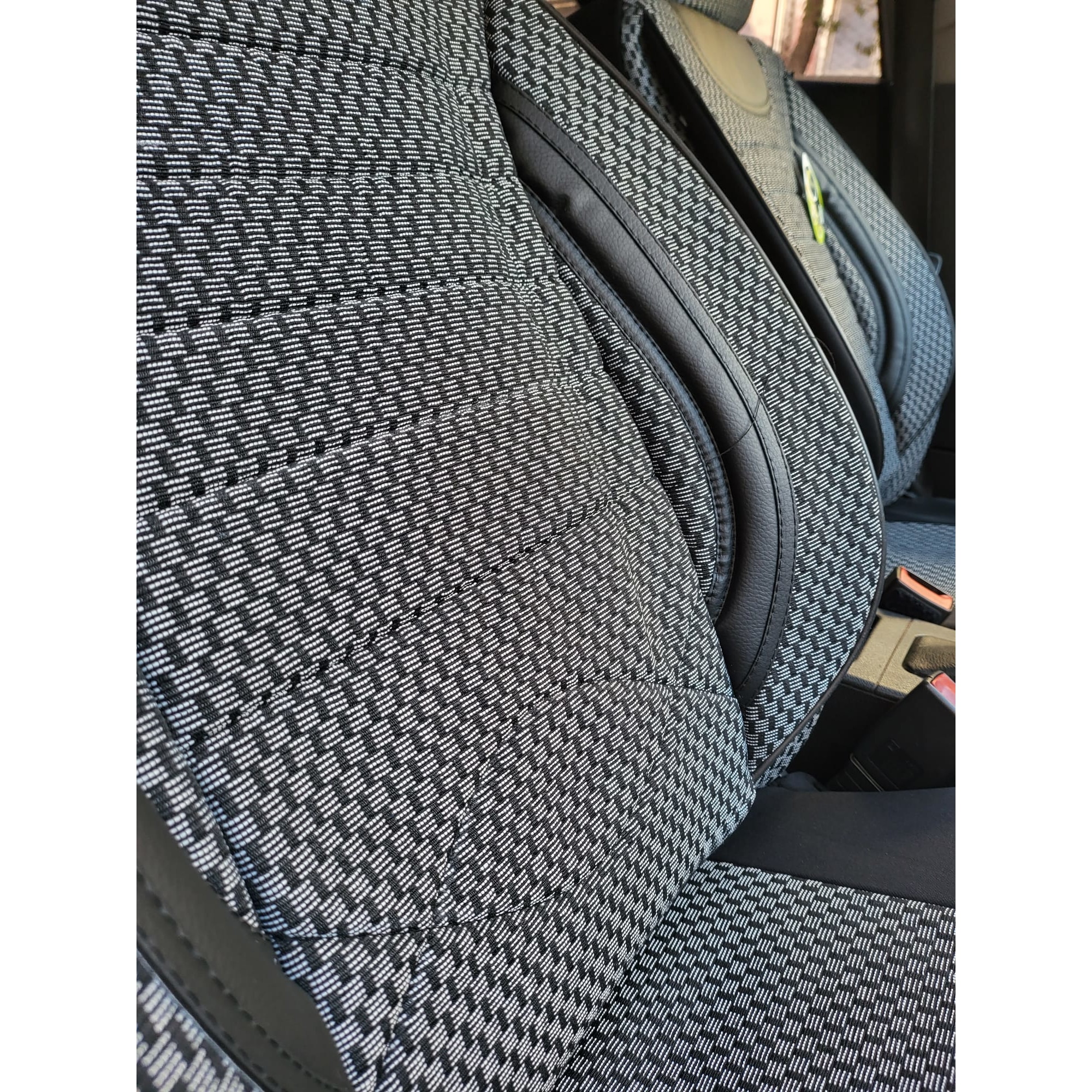 Set huse scaune auto universale gri city, 11 piese, Umbrella - eMAG.ro