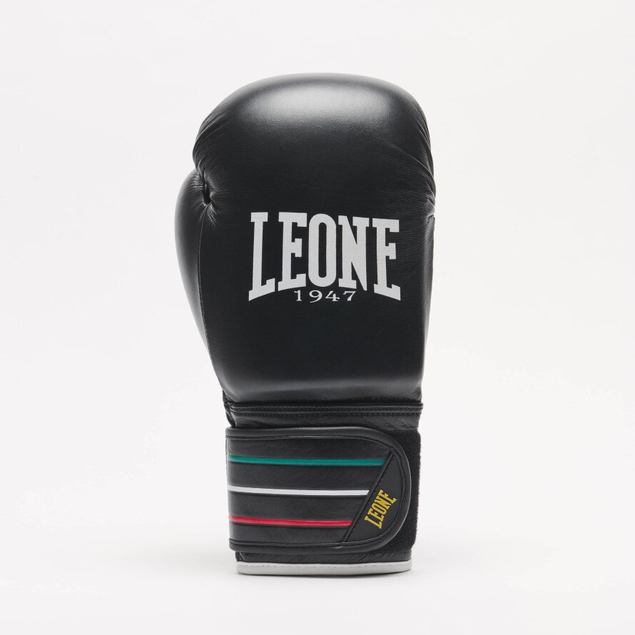 Manusi de Box Leone Flag - Negru 12 Oz - eMAG.ro