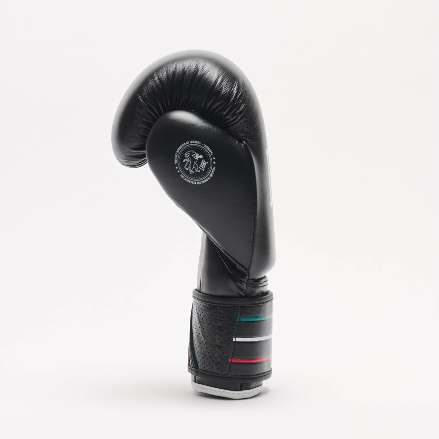 Manusi de Box Leone Flag - Negru 12 Oz - eMAG.ro