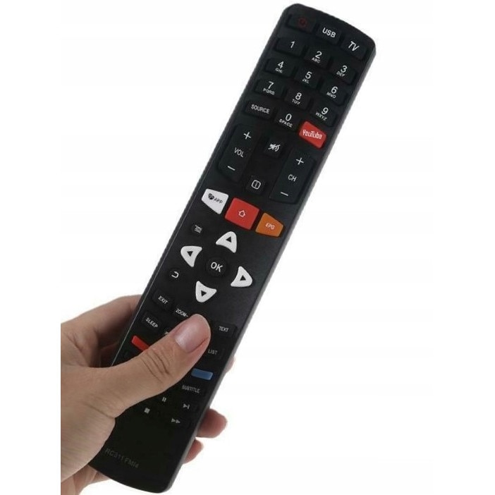 Telecomanda pentru TCL RC311 FMI4, x-remote, YouTube, Negru - eMAG.ro