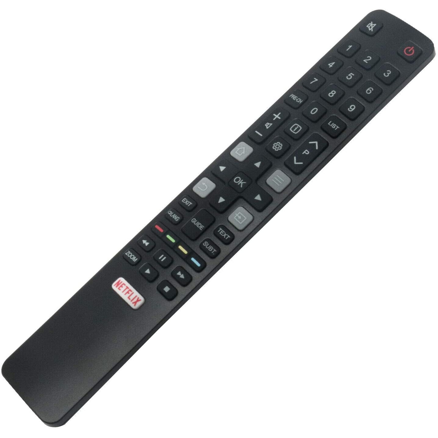 Дистанционно управление за TCL RC802N YA12, x-remote, Netflix, черно ...
