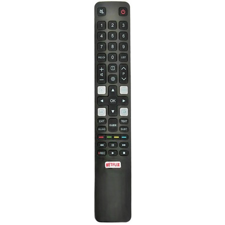 Дистанционно управление за TCL RC802N YA12, x-remote, Netflix, черно ...