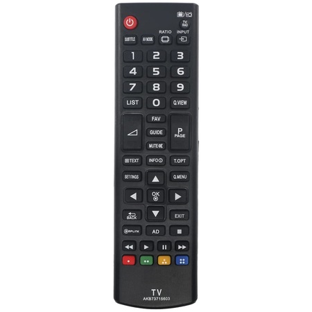 Telecomanda pentru LG AKB73715603, Universal, x-remote, Negru - eMAG.ro