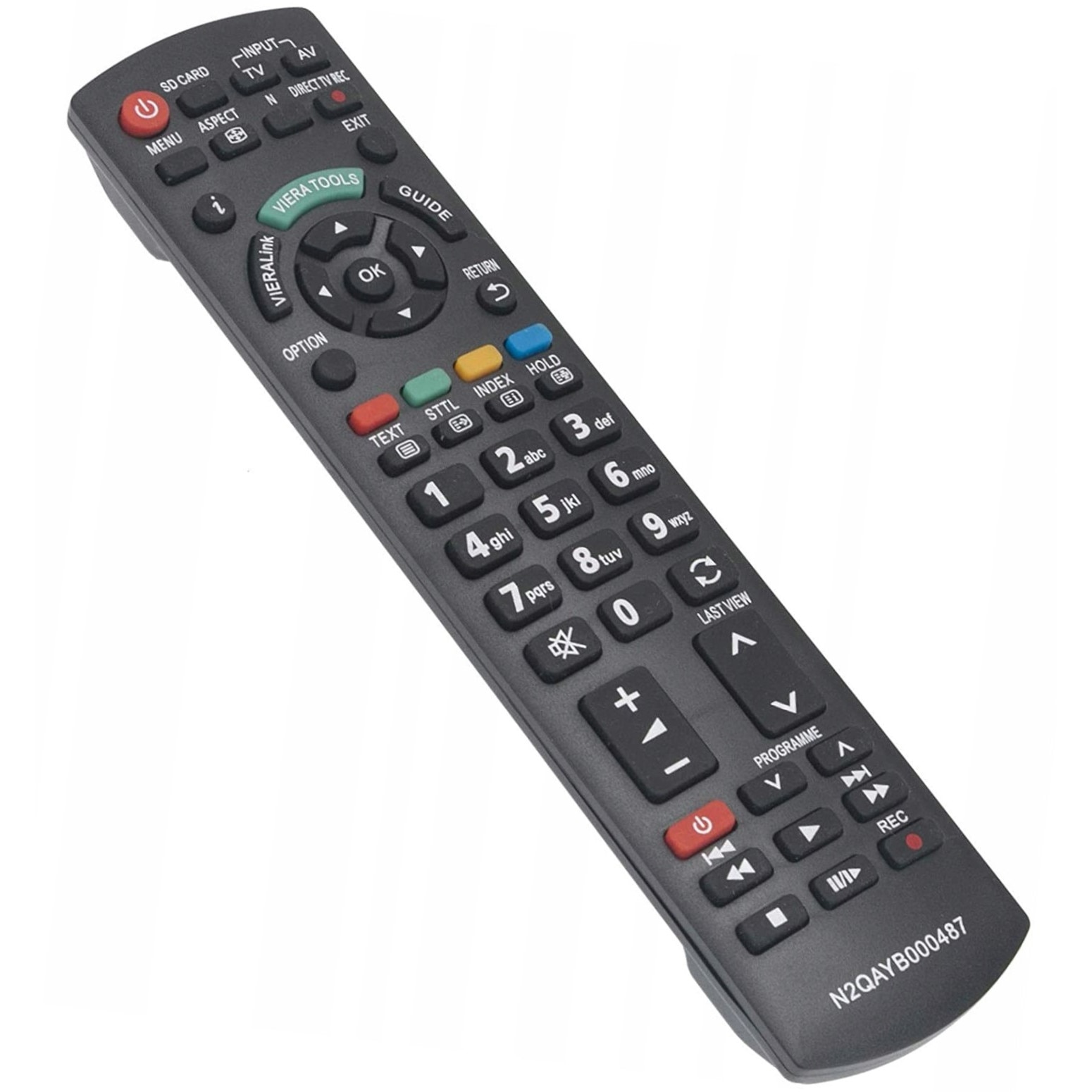 Telecomanda pentru Panasonic N2QAYB000487, Universal, x-remote, Negru ...