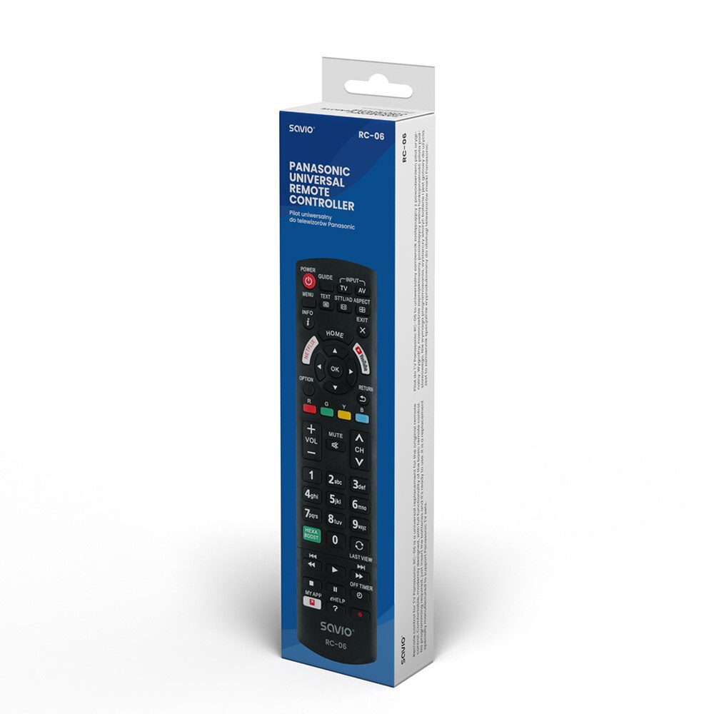 Telecomanda universala Savio RC-06, pentru Panasonic Smart TV - eMAG.ro