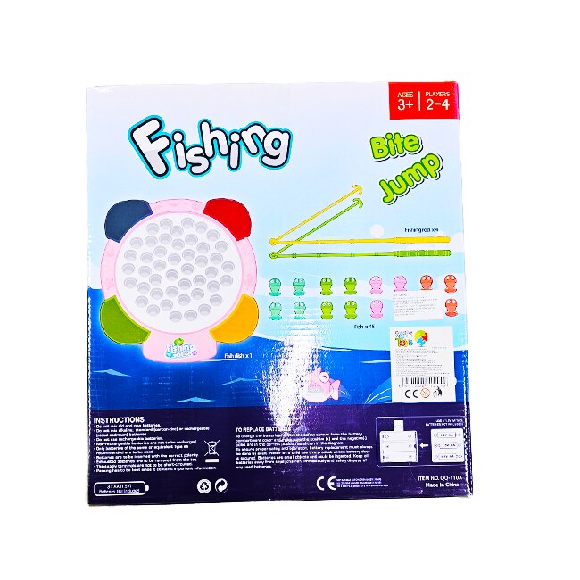 Joc de pescuit cu 4 undite si 45 de pestisori - eMAG.ro