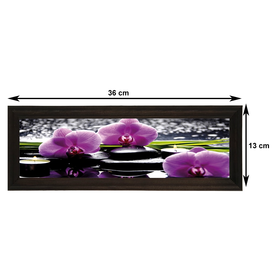 Afis modern, rama neagra, Postergaleria, 10x33 cm, Spa 1 - eMAG.ro