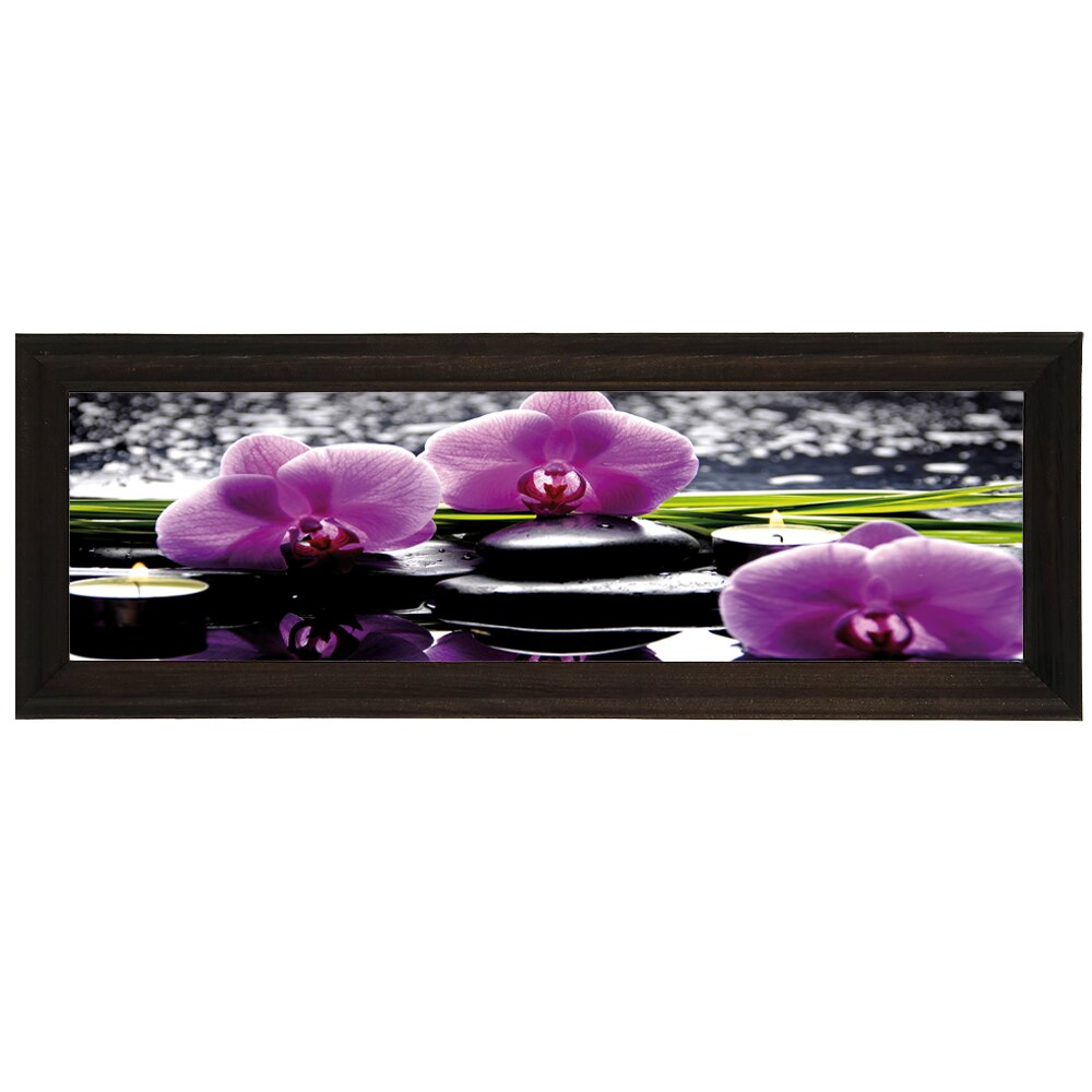 Afis modern, rama neagra, Postergaleria, 10x33 cm, Spa 1 - eMAG.ro