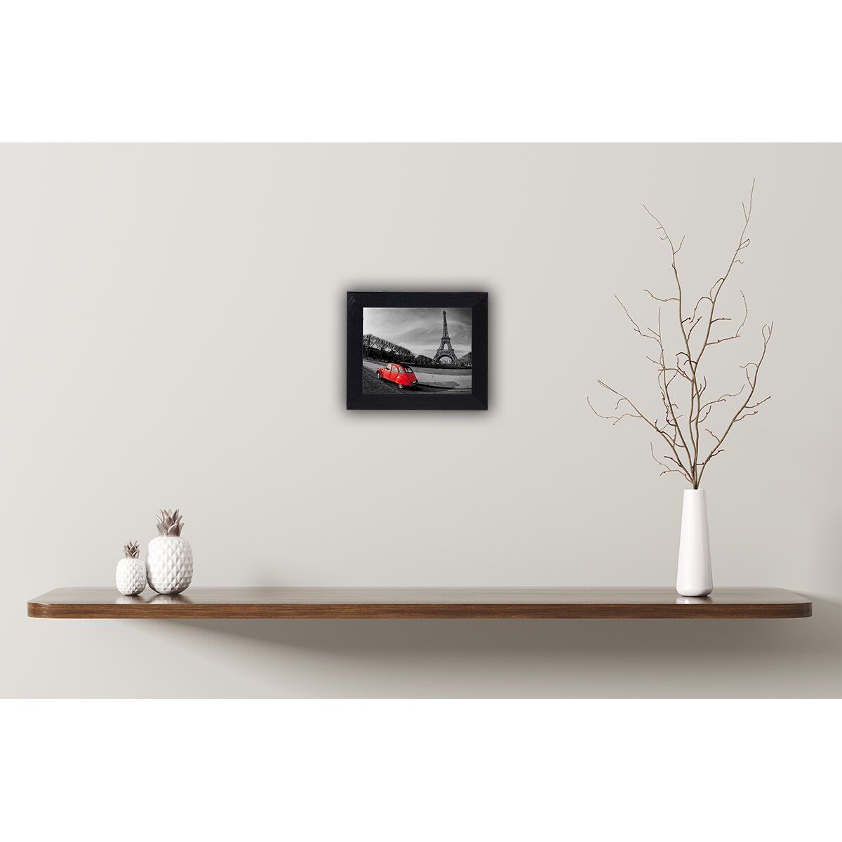 Afis modern, rama neagra, Postergaleria, 20x25 cm, Paris 2 - eMAG.ro