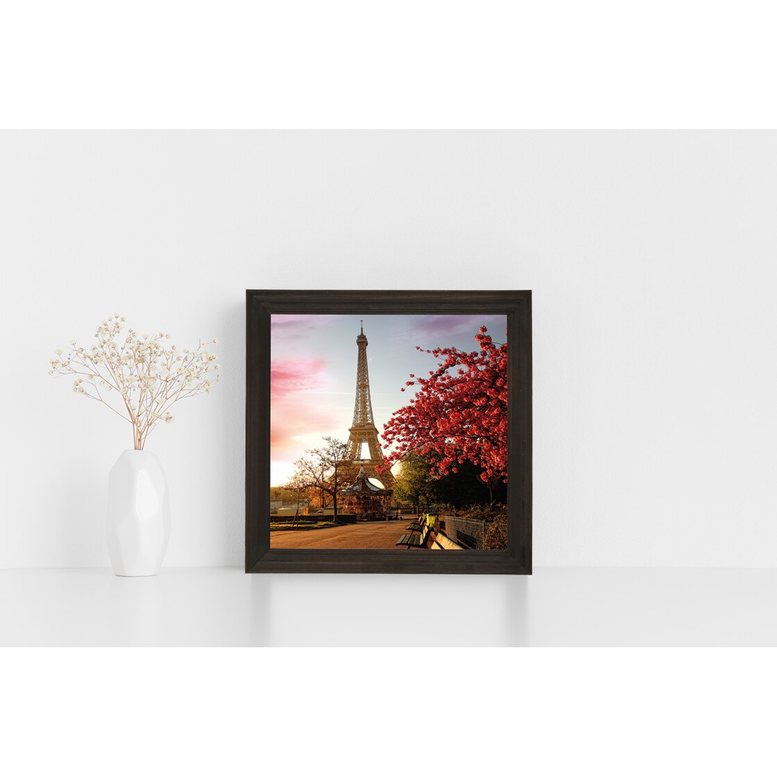 Afis modern, rama neagra, Postergaleria, 20x20 cm, Paryż 5 - eMAG.ro