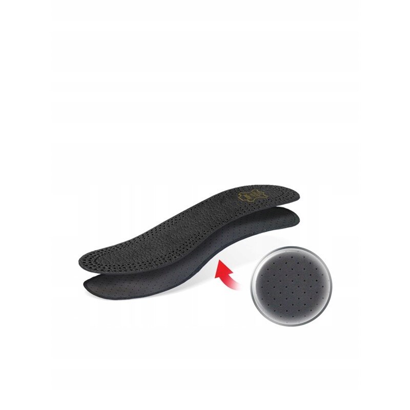 Set 2 branturi Kaps, Latex/Piele naturala, Negru, 44 - eMAG.ro