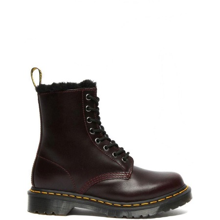 Ghete dama, Dr. Martens, Piele naturala, Negru, 36EU - eMAG.ro