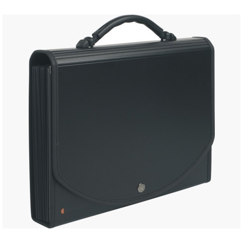 Servieta expandabila Exacompta Exactive, cu maner, inchidere cu capsa ...