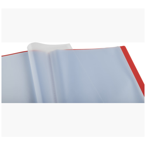 Exacompta Economy irattartó mappa, újrahasznosított PP, A4, 100 védőlap, piros - eMAG.hu