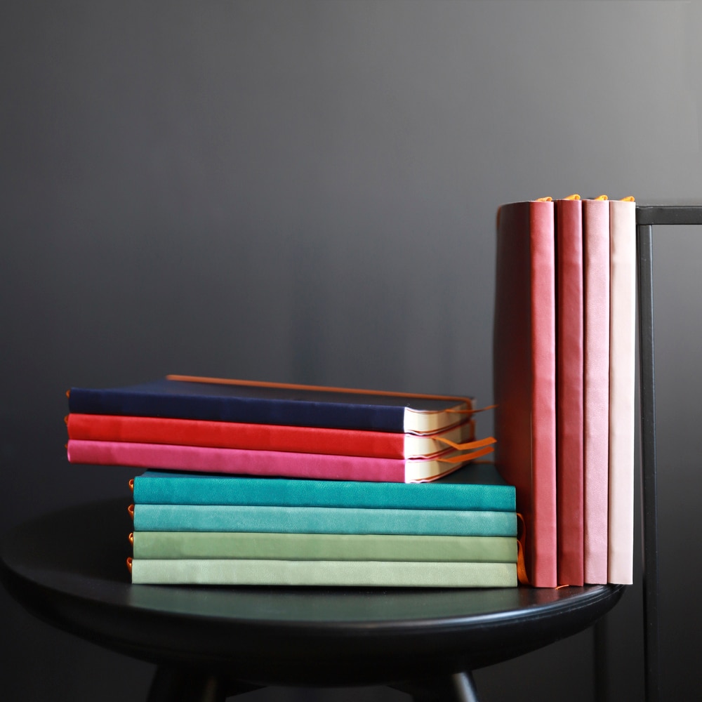 Notebook coperta moale din piele artificiala A5 Clairefontaine Rhodia ...