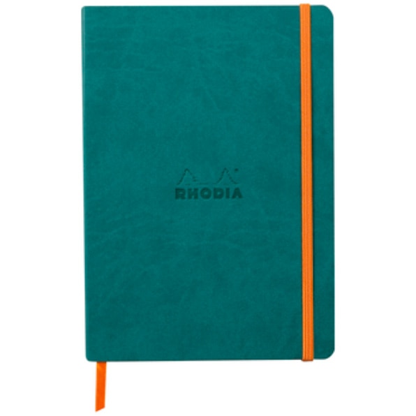 Notebook coperta moale din piele artificiala A5 Clairefontaine Rhodia ...