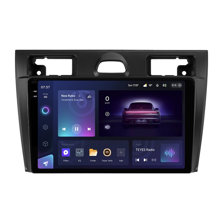 Navigatie dedicata Ford Fiesta MK 5 2002-2008, Teyes CC3 2K, 128GB ROM ...