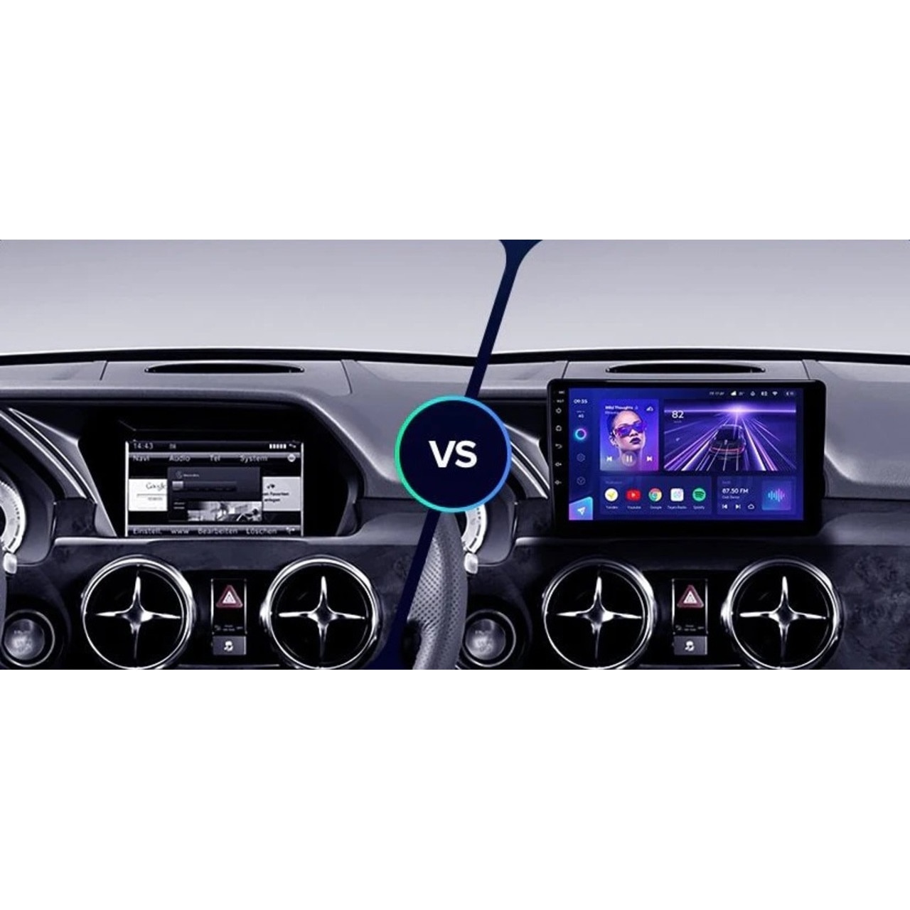 Navigatie dedicata Mercedes-Benz GLK-Class X204 2012 - 2015, Teyes CC3 ...