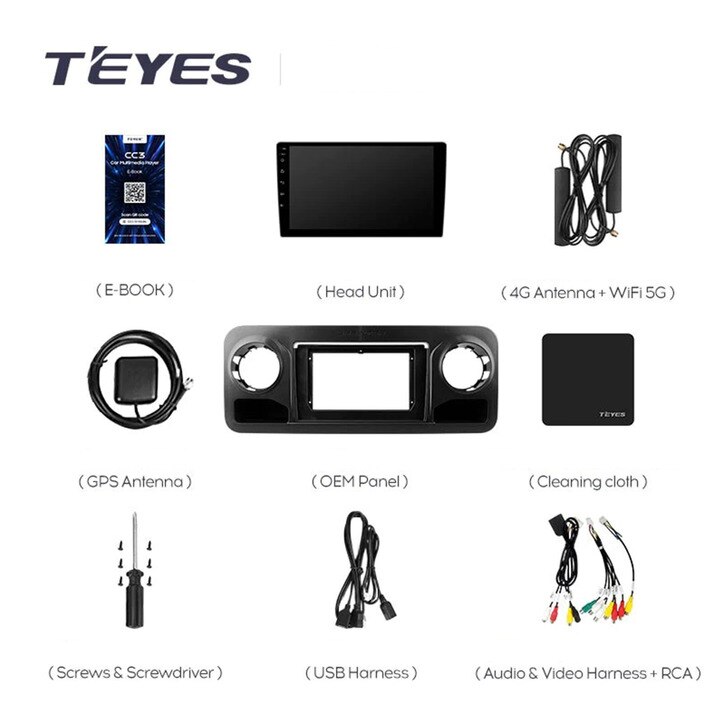 Navigatie dedicata Mercedes-Benz Sprinter 2018-2022, Teyes CC3 2K ...