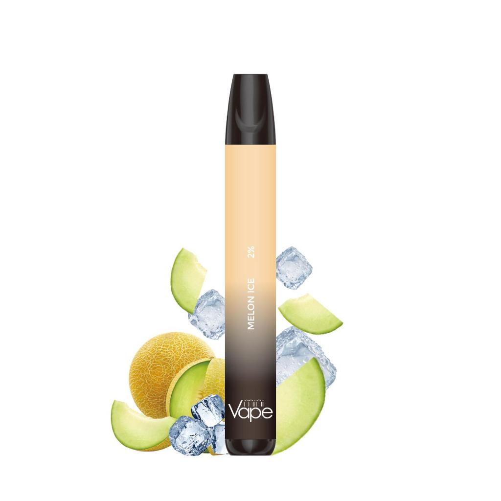 Tigara electornica portabila MiniVape, 800 pufuri, cu aroma Melon Ice ...